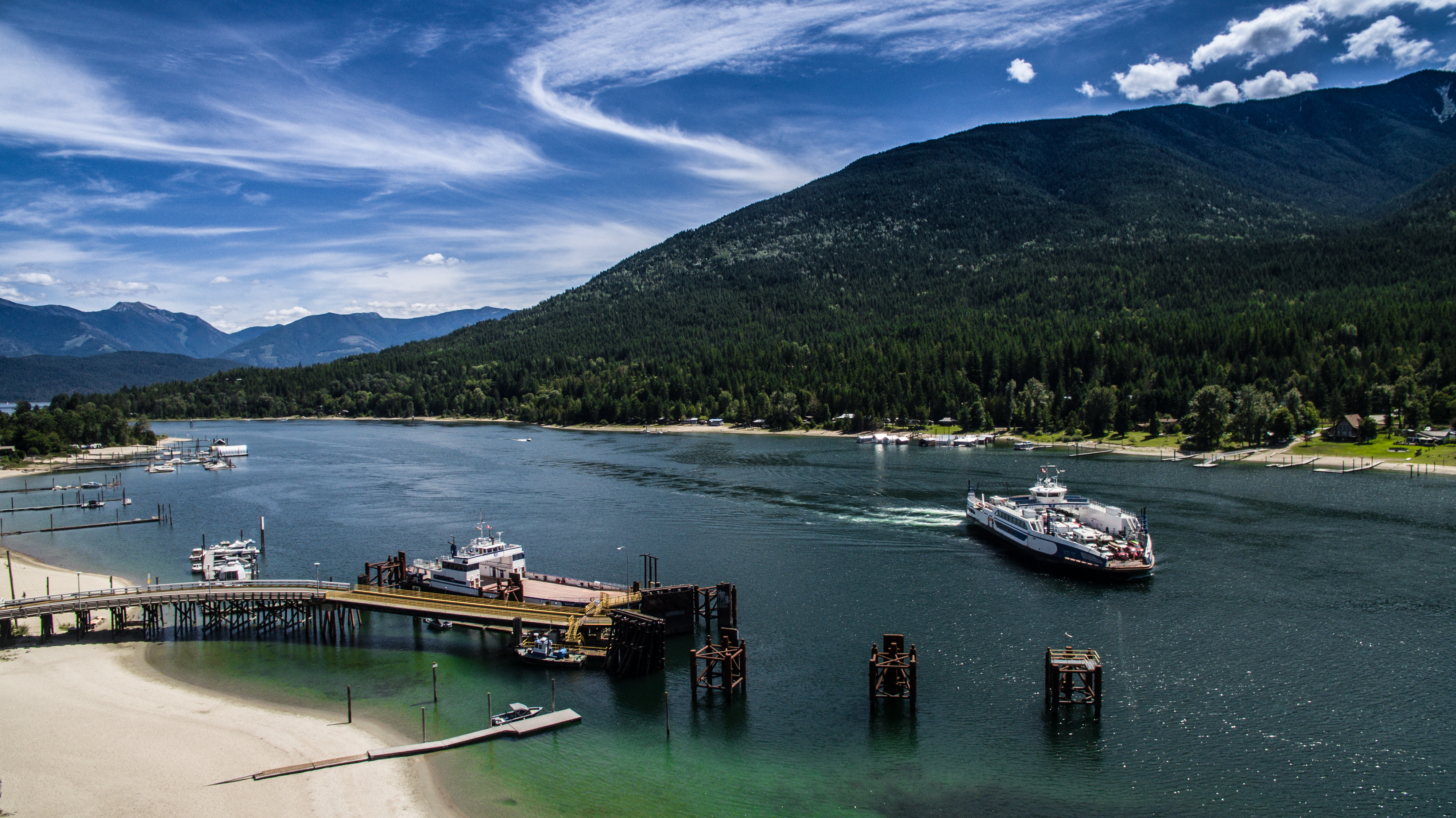 View the Kootenay Lake Ferry Schedule | Operational all year